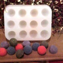 Gum Drops Jumbo Embeds 6 Cavity Silicone Mold 5144