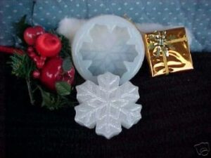 Snowflake Small Soap 1 Cavity Silicone Mold 2105 - Van Yulay Silicone ...