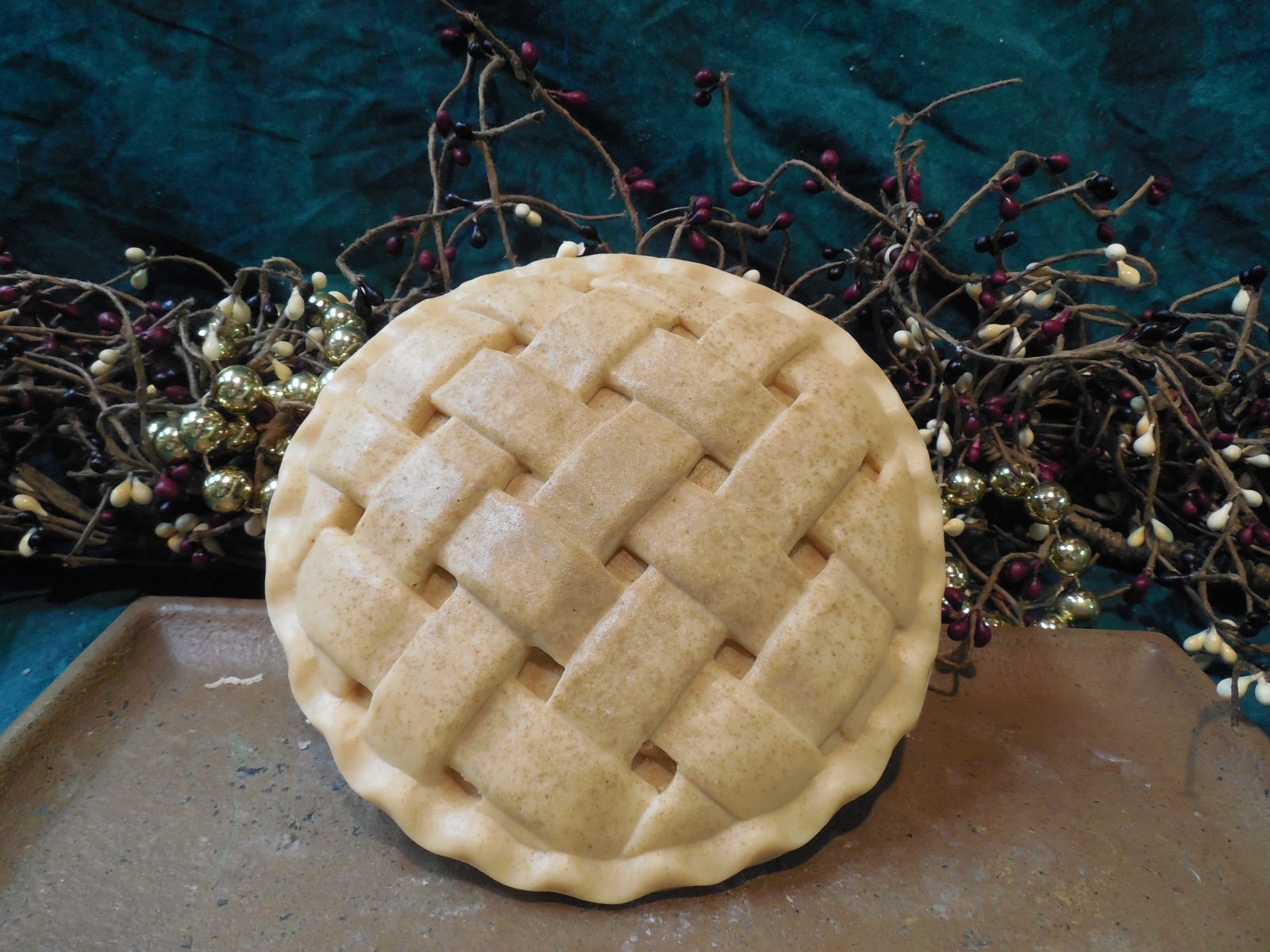 Lattice Pie Crust Topper 5 3/4-Inch Silicone Mold 1013 - Van Yulay ...