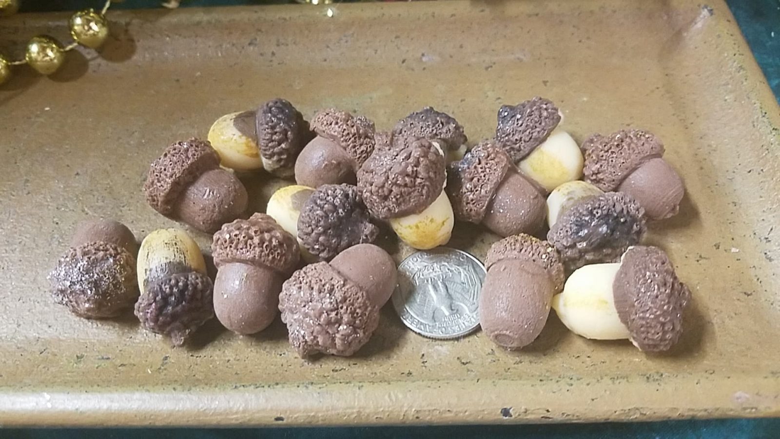 Acorn Embed 8 Cavity Silicone Mold 169 - Van Yulay Silicone Molds ...