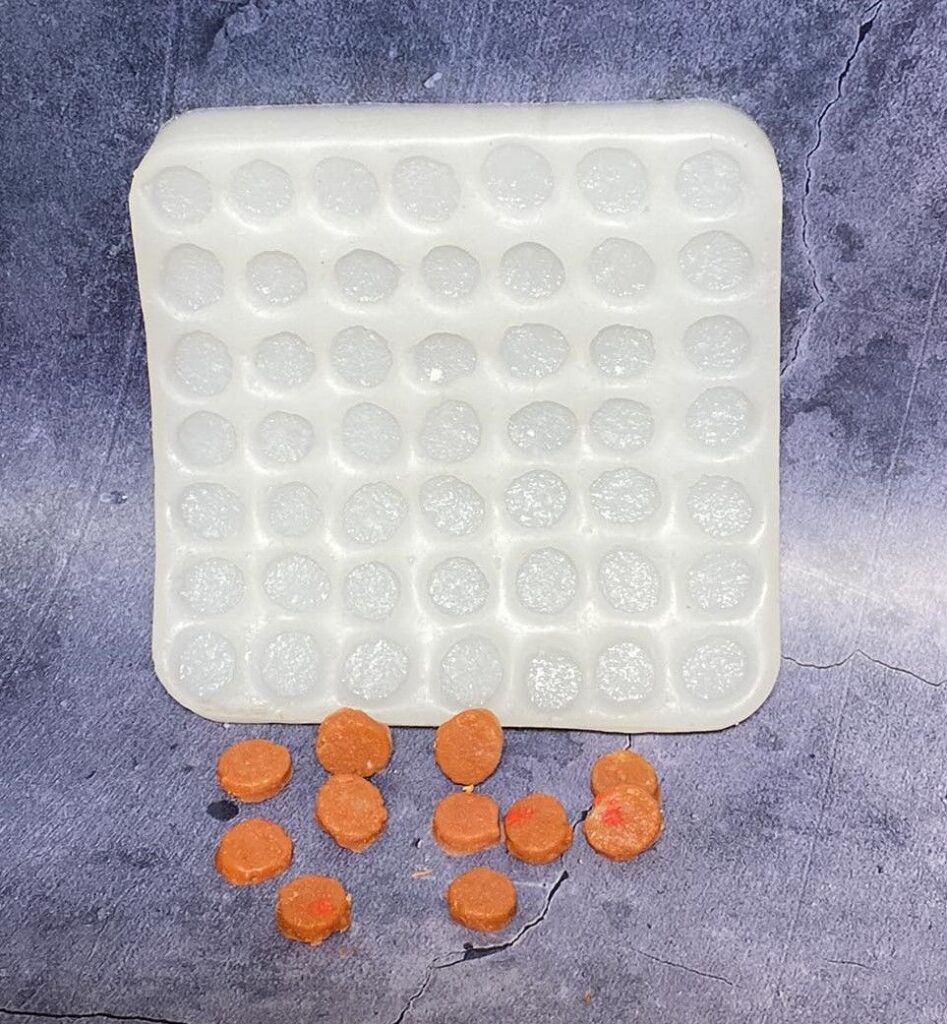 Mini Pepperoni Embeds 49 Cavity Silicone Mold 5003 - Van Yulay Silicone ...
